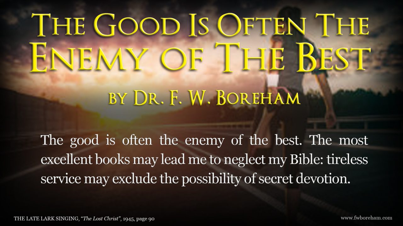 Quotes by FWB | Introducing Dr. F. W. Boreham, eminent pastor, preacher ...